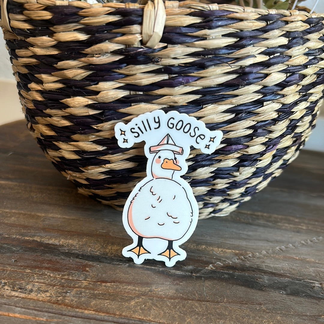 Silly Goose Sticker – Terra Cottage