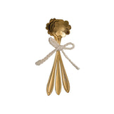 Gold Flower Shaped Spoons – Terra Cottage